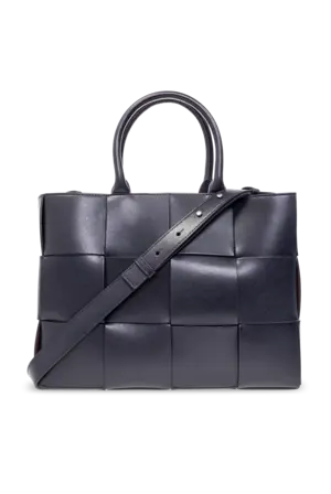Bottega Veneta Bottega Veneta Arco Mini Shopper Bag Navy Blue
