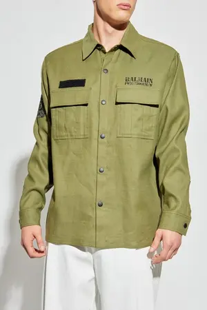 Balmain Shirt With Logo