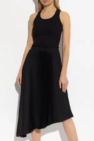 Alexander McQueen Pleated Hem Dress