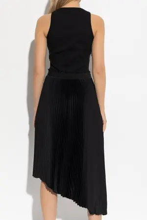 Alexander McQueen Pleated Hem Dress