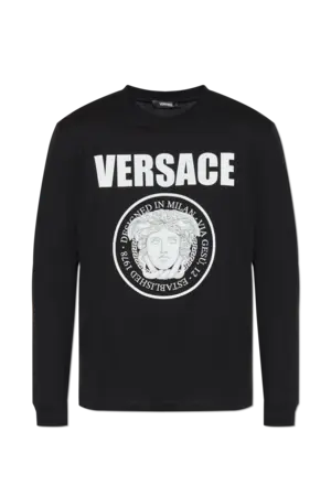 Versace Jeans Couture Long Sleeve T-shirts For Men