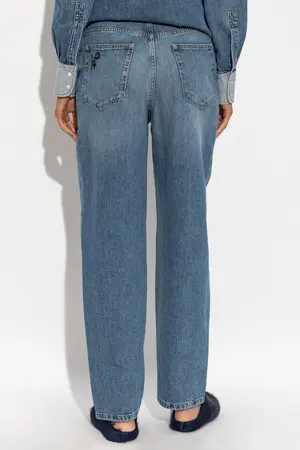Marni Wide-leg Rigid Denim Jeans
