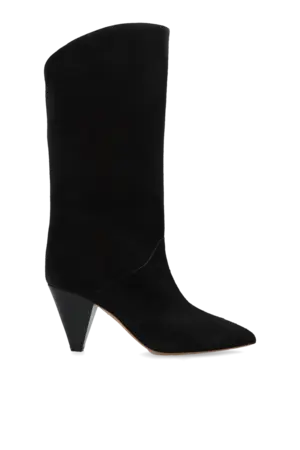 Women's Black Heel Boots