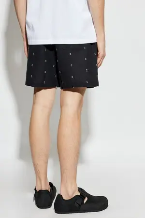 Rag & Bone Cotton-linen Blend Shorts