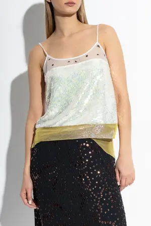 Tory Burch Sequin Embellished Top