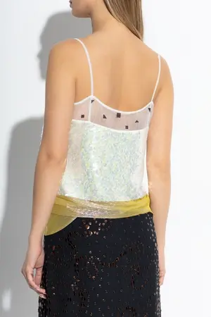 Tory Burch Sequin Embellished Top