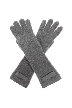 Jacquemus Wool Gloves - Grey