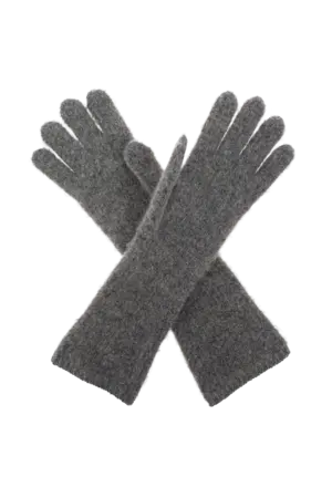 Jacquemus Wool Gloves - Grey