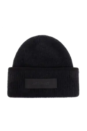 Jacquemus Wool Beanie - Black