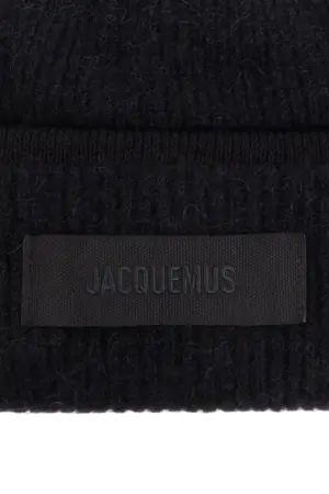 Jacquemus Wool Beanie - Black