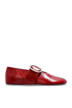 Jil Sander Logo Flats For Women