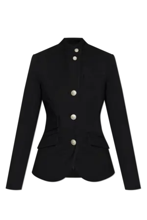 Rag & Bone Stand-up Collar Blazer - Black