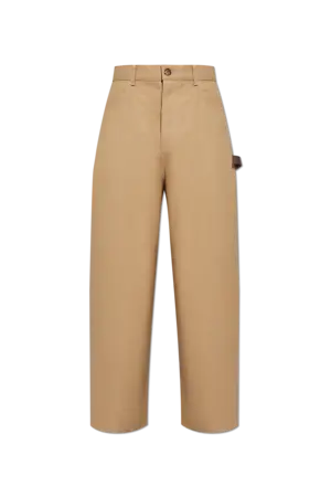 Loewe Straight-leg Cotton Trousers