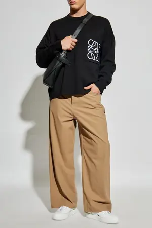 Loewe Straight-leg Cotton Trousers