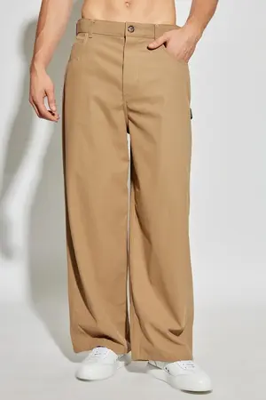Loewe Straight-leg Cotton Trousers