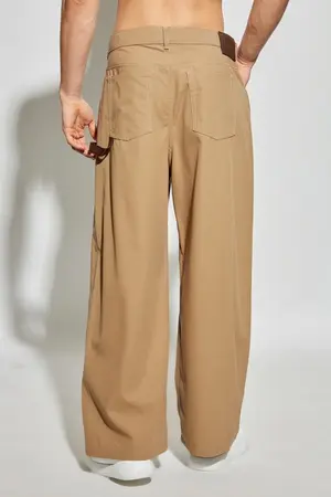 Loewe Straight-leg Cotton Trousers