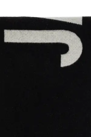Jacquemus Wool Scarf With Logo