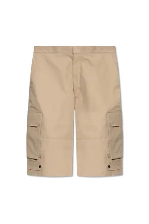 AMI Paris Logo Shorts - Beige