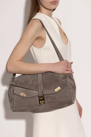 FERRAGAMO Shoulder Bag Hug Large - Grey