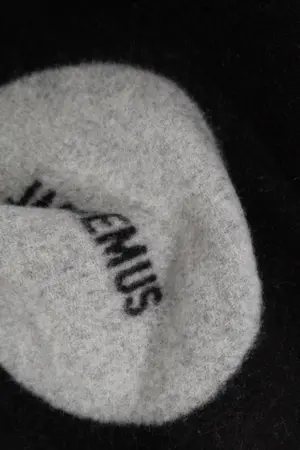 Jacquemus Wool Scarf With Logo