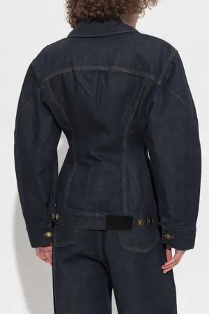Givenchy Tailored Denim Jacket - Navy Blue
