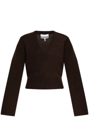 Ganni Fitted Knitwear For Women