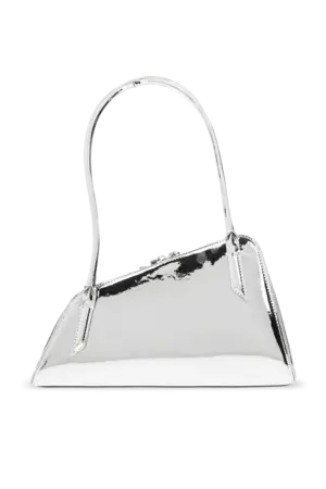 Attico Sunrise Shoulder Bag - Silver