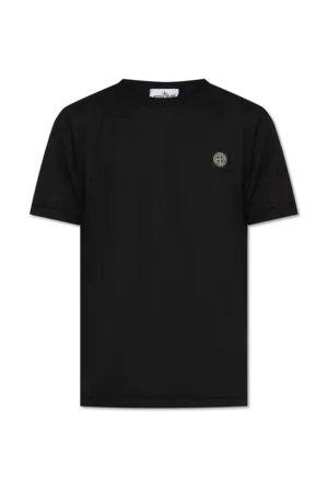 Stone Island T-shirt With Logo - Black