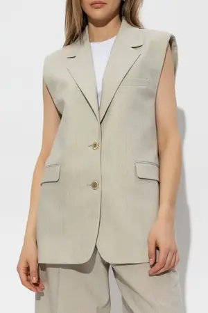 GOLDEN GOOSE Wool And Cotton Vest
