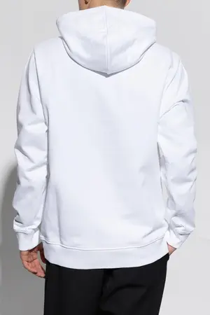 Balmain Hooded Cotton-blend Sweatshirt