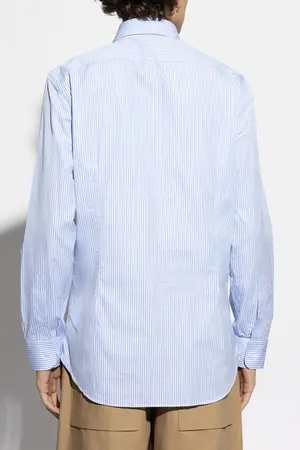 Etro Shirt With Stripe Pattern - Light Blue