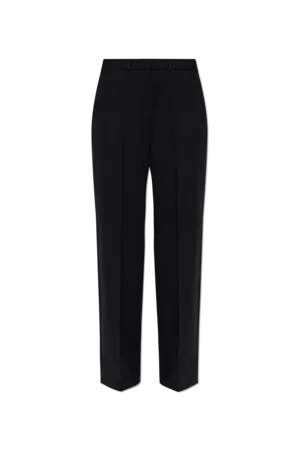 Balmain Wool Creased Trousers