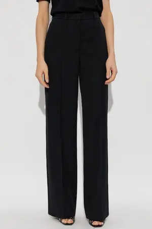 Balmain Wool Creased Trousers