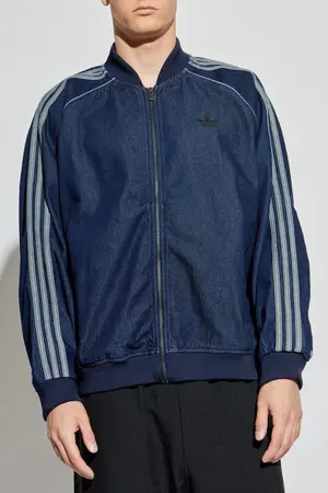 Adidas Originals By Alexander Wang Denim Bomber Jacket