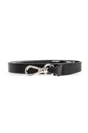 Attico Midnight Leather Clutch - Black