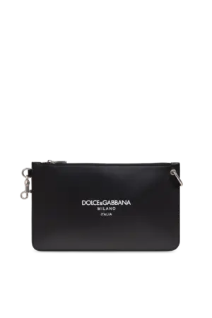 Dolce & Gabbana Leather Shoulder Bag - Black