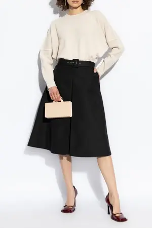 Marni Wool And Cashmere Sweater With Decorative Stitching