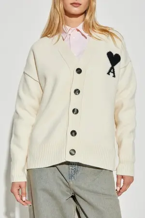 AMI Paris Wool Cardigan