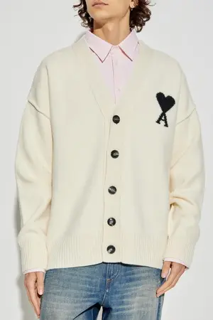 AMI Paris Wool Cardigan