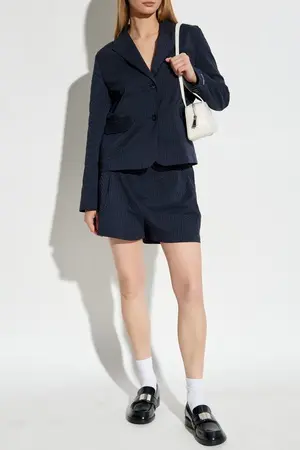 Maison Kitsuné Pinstriped Blazer