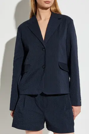 Maison Kitsuné Pinstriped Blazer