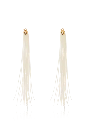 JIL SANDER Earrings With Long Tassels