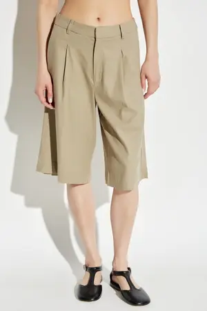 GESTUZ Gzizza Pleated Bermuda Trousers