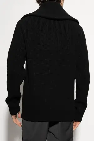Dolce & Gabbana Wool Sweater With Wide Collar