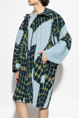 Issey Miyake Pleated Oversized Sweatshirt