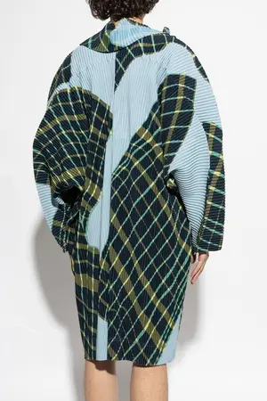 Issey Miyake Pleated Oversized Sweatshirt