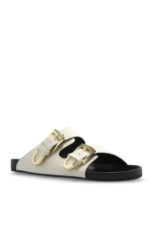 IRO PARIS Billie Slides - Cream