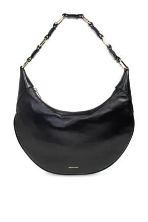 ANINE BING Leather Shoulder Bag - Black