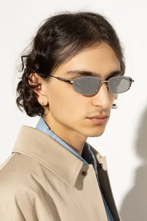 Jacquemus Rectangular Sunglasses - Silver