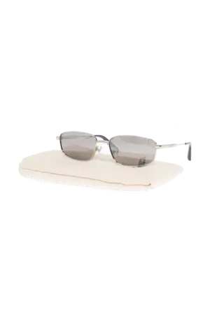 Jacquemus Rectangular Sunglasses - Silver